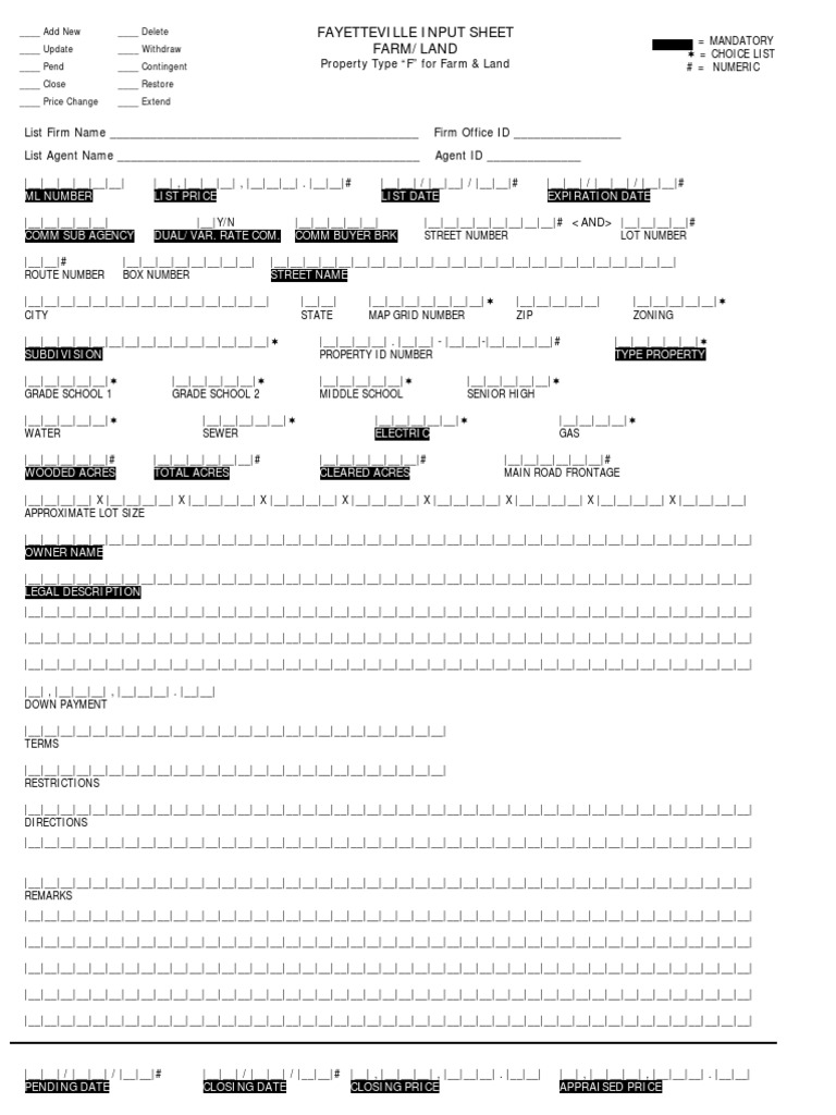 Farm and Land Input | PDF | Nature