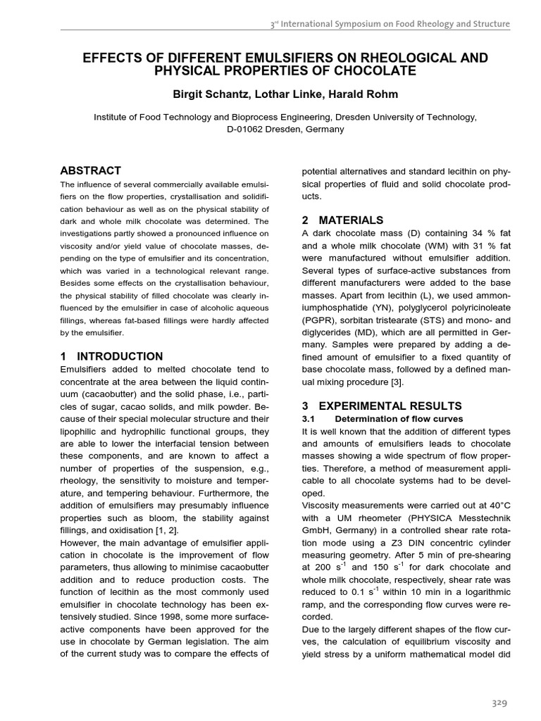 Chocolate | PDF