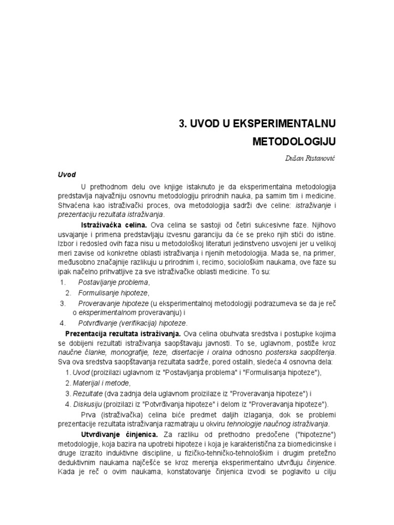 Metodologija | PDF
