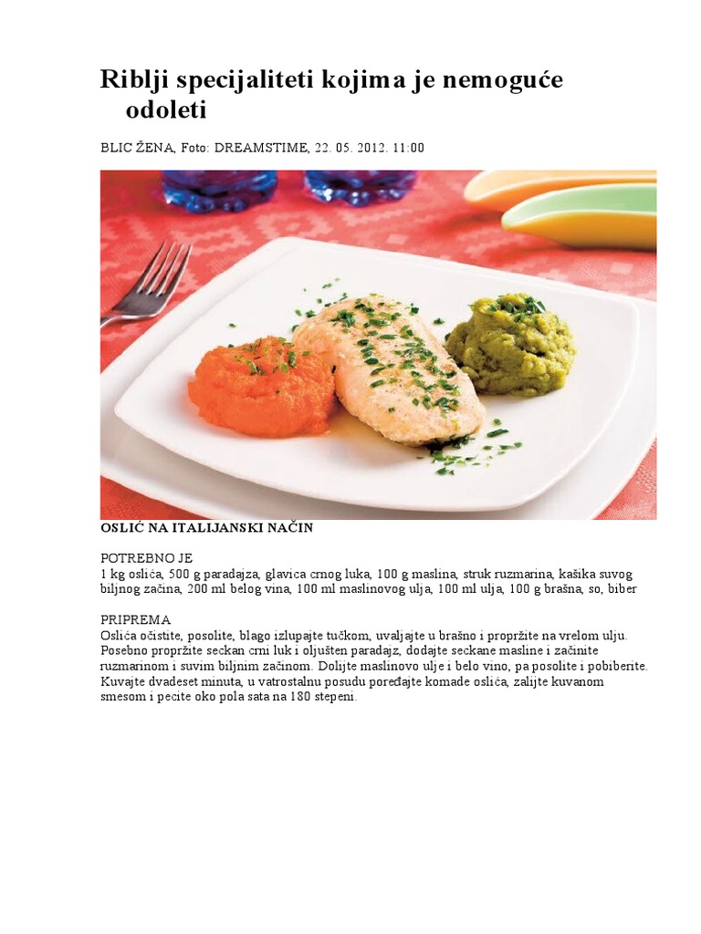 Riblji Specijaliteti