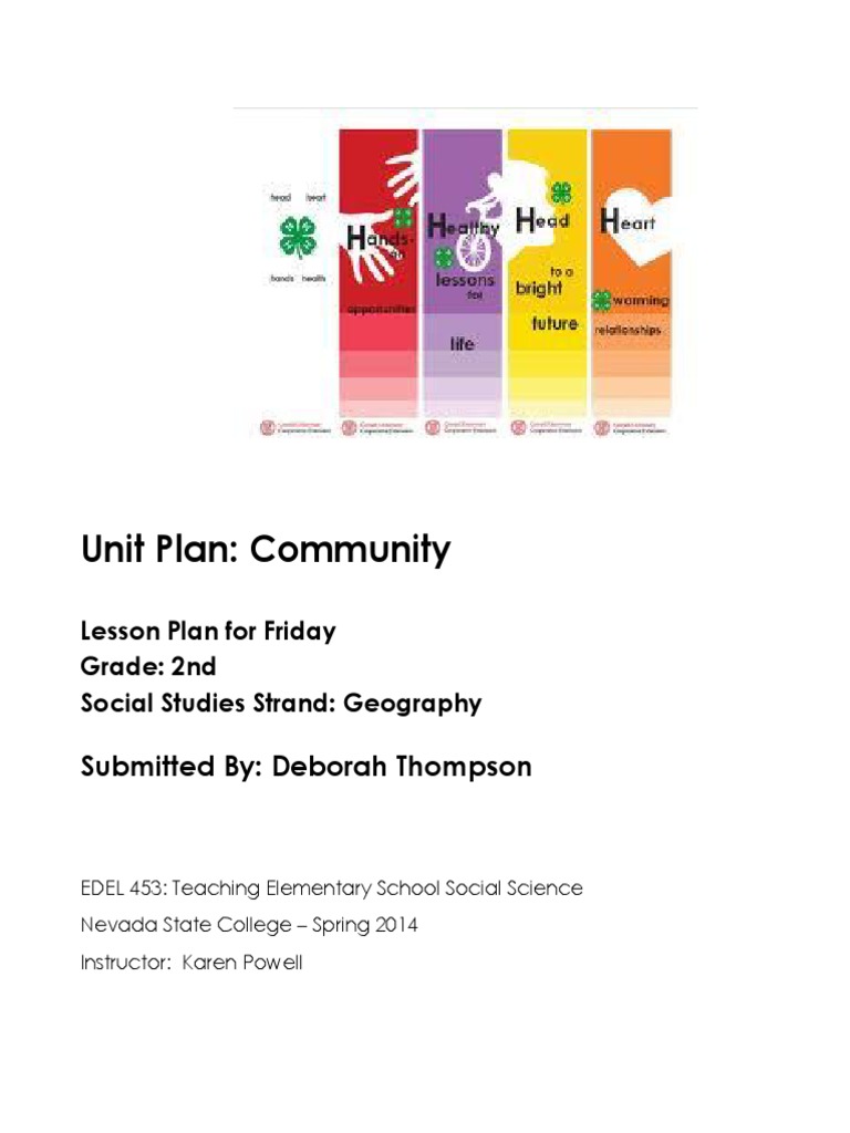 2nd Grade Community Social Groups Lesson | PDF | Interview | Social Group
