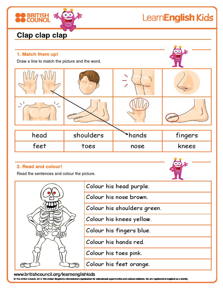 Sounds Clap Clap Clap Worksheet Final 2013-03-06 | PDF