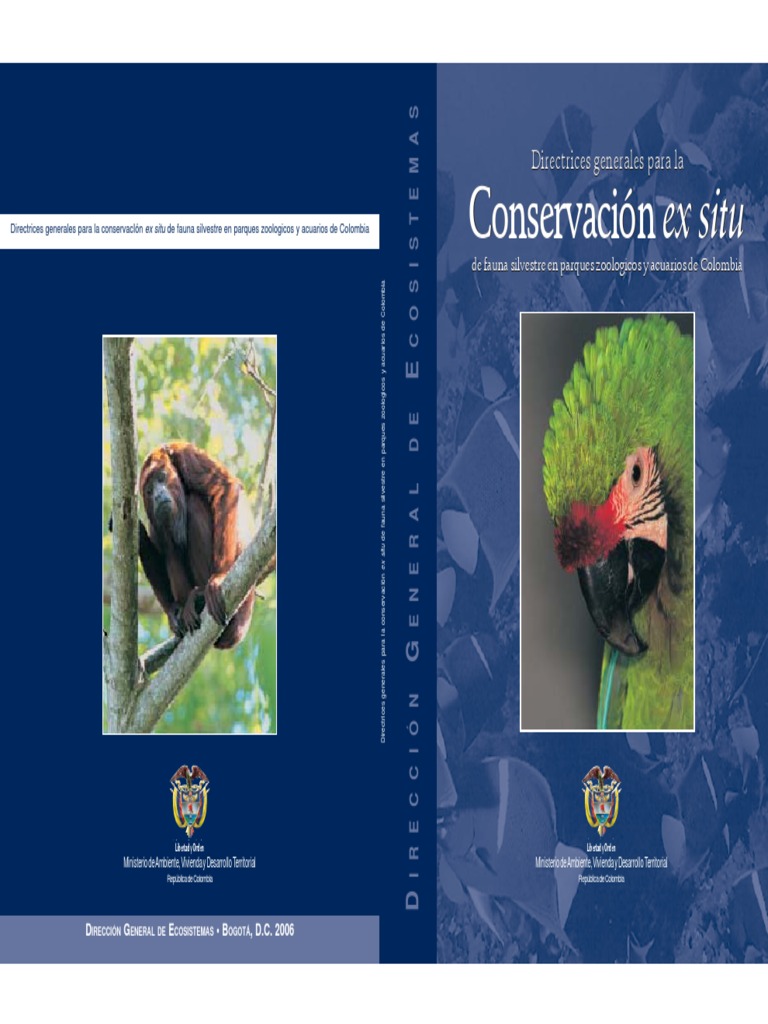 Conservacion Ex Situ Fauna Silvestre | PDF | zoo | Acuario