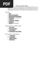 Chemistry IA Structure Guide 2025 | PDF | Experiment | Uncertainty
