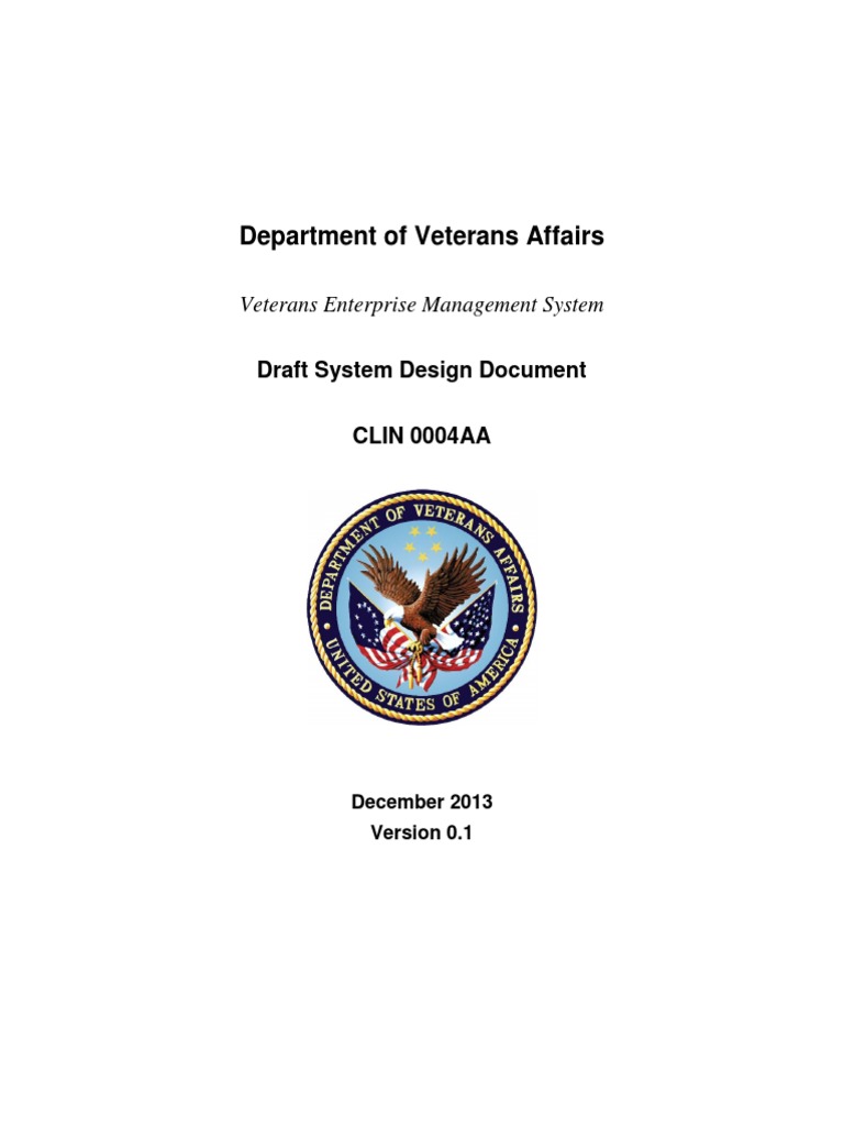 Department of Veterans Affairs: Veterans Enterprise Management System ...