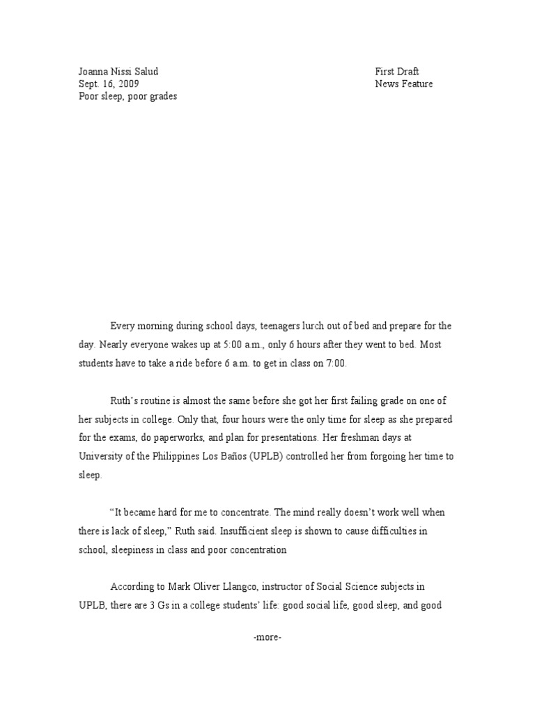 News Article - Draft | PDF | Behavioural Sciences | Psychological Concepts