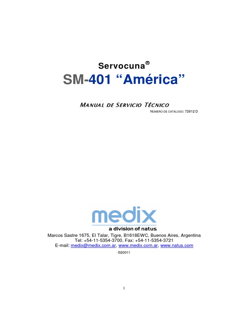 72612d-Sm-401 America Serv Tecnico | PDF | Tornillo | Sensor
