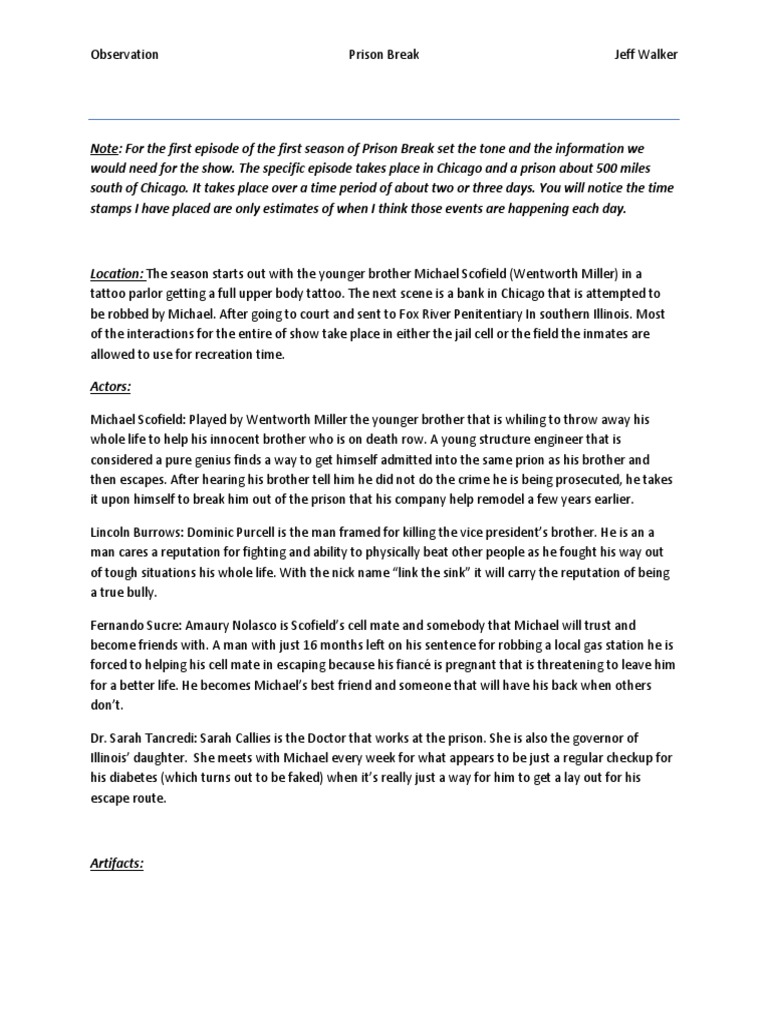 Assignment One Final Draft | PDF | Prison | Violence