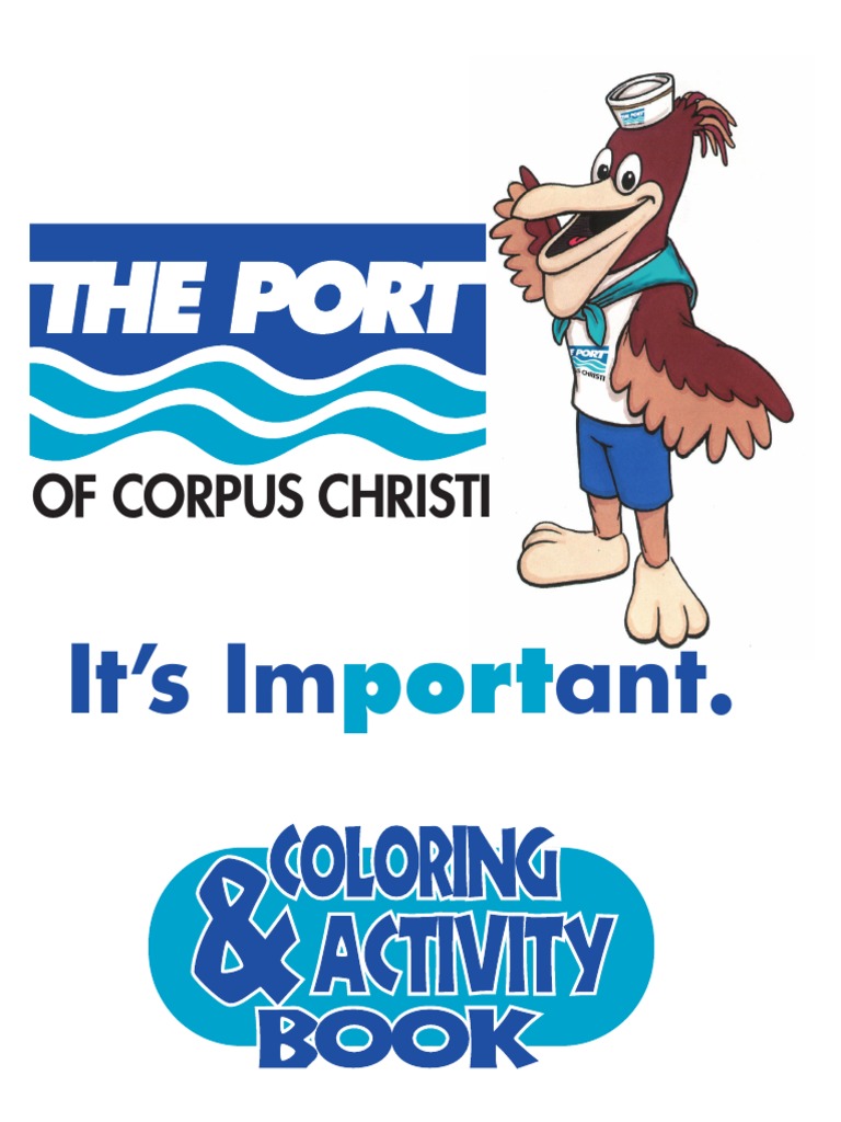 Port Coloring Book | PDF | Port | Water Transport