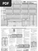 Fivb Volleyball Scoresheet | PDF | Referee | Leisure