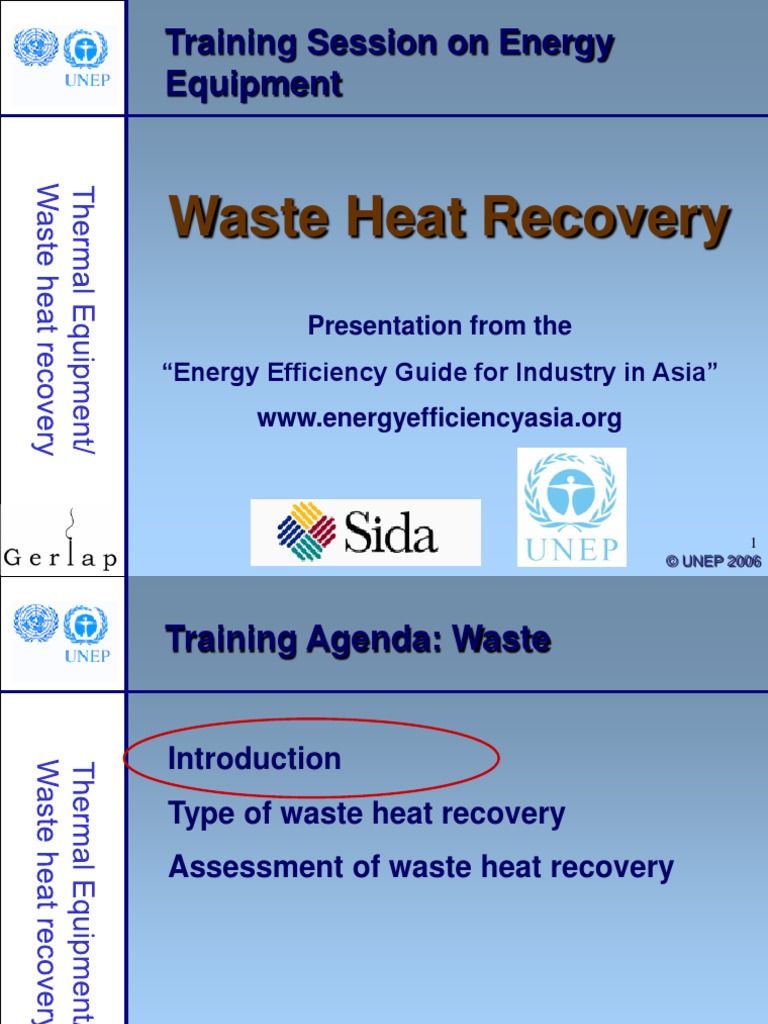 Waste Heat Recovery | PDF | Heat Exchanger | Furnace