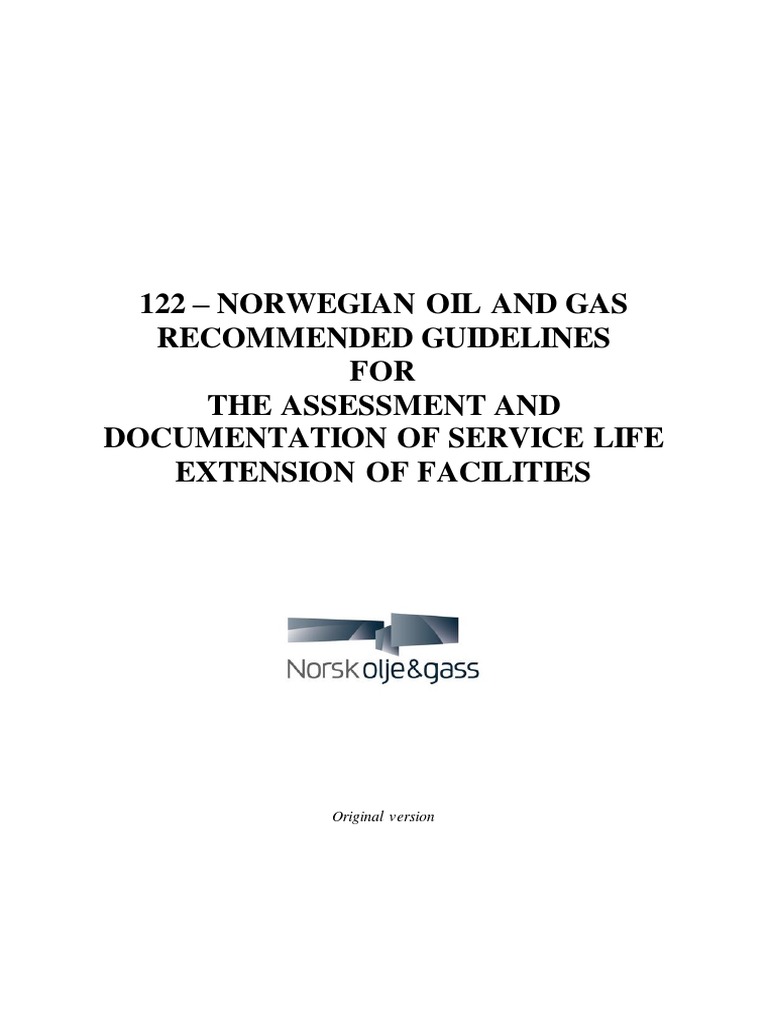 OLf Guidelines for Facility Life Extension | PDF | Reliability ...