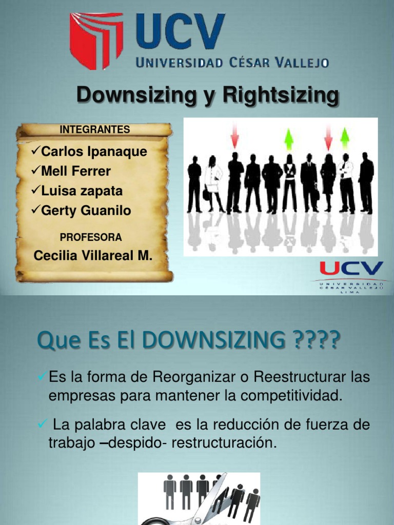 Estrategias de Downsizing y Rightsizing | PDF | Toma de decisiones | Competitividad