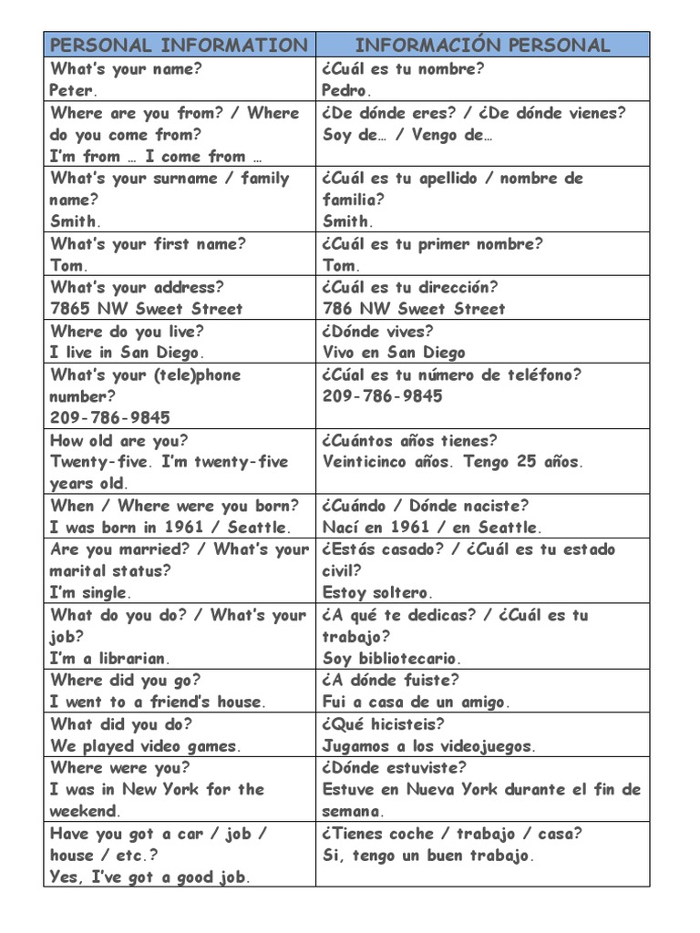 50 Preguntas Basicas en Ingles | PDF | Tecnología financiera | Finanzas y dinero