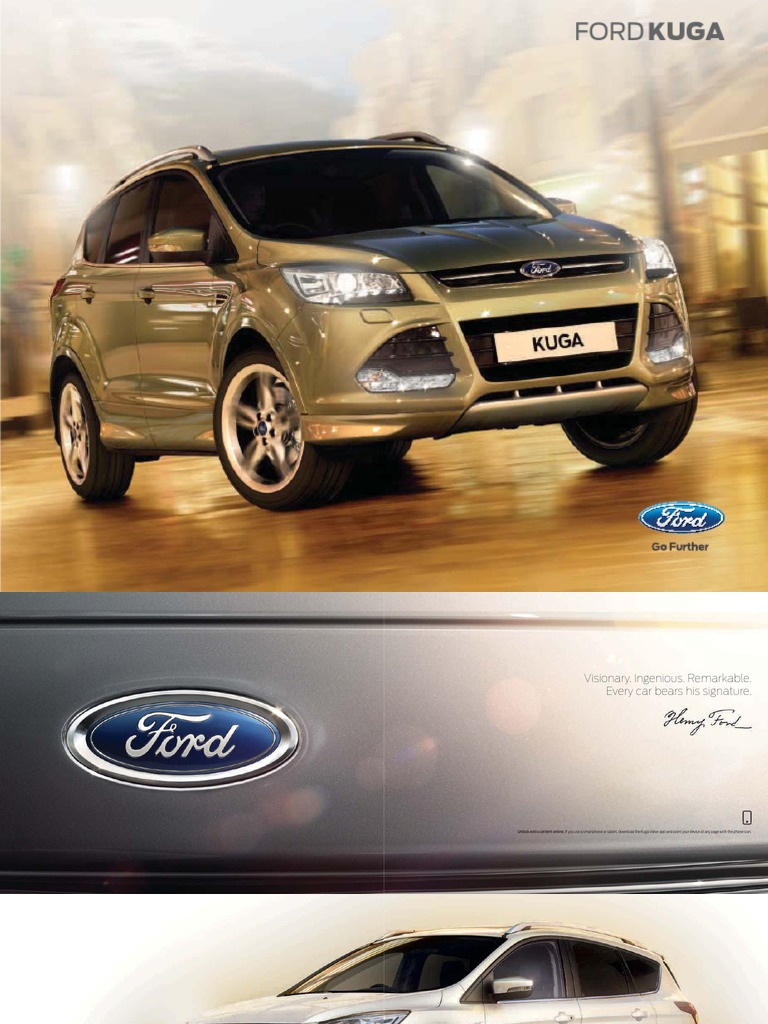 Kuga EBrochure | PDF | Fuel Economy In Automobiles | Airbag