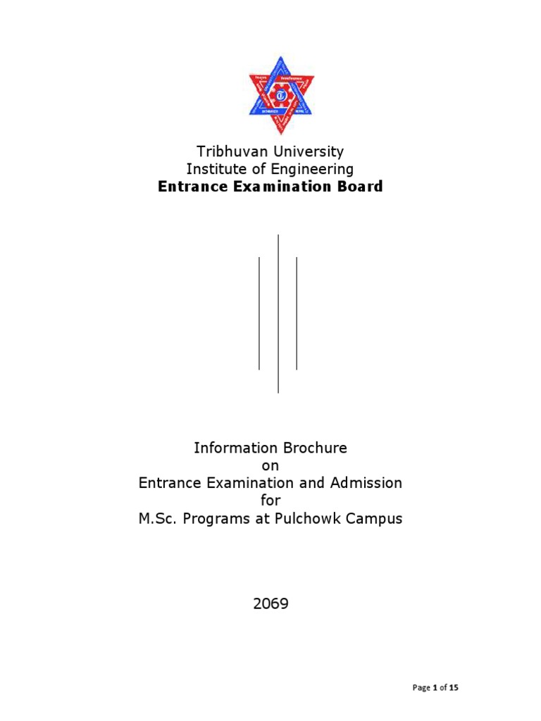 Master Program Guidlines Pdf Physics Science