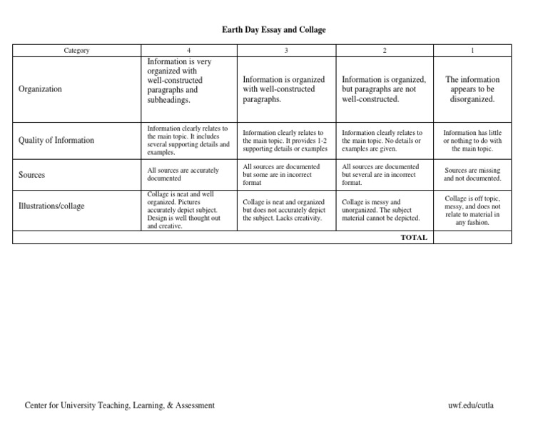 Rubric For History | PDF