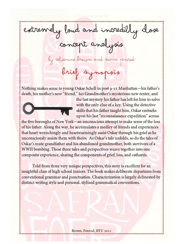 Grief and Autism in Foer's Novel | PDF | Grief | Autism