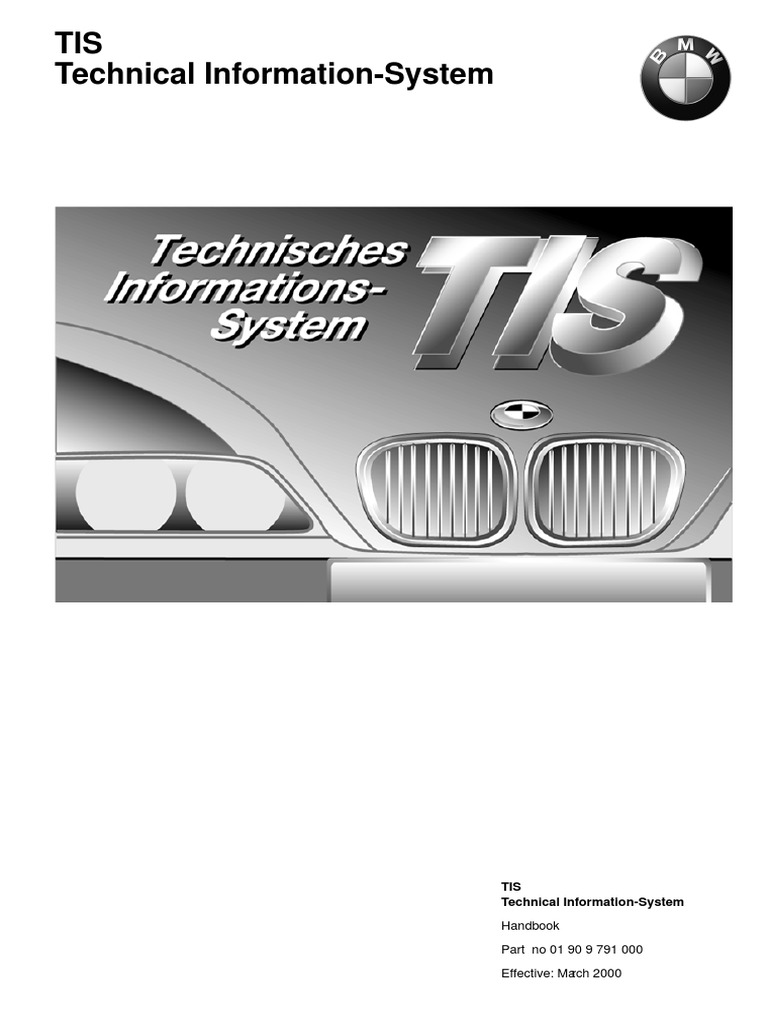 BMW TIS Handbook | PDF | Bmw | Intellectual Works