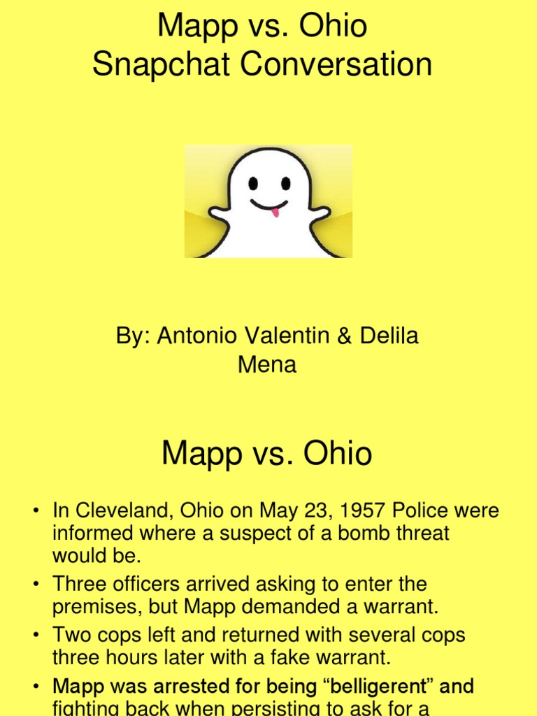 Mapp v. Ohio: Illegal Search Ruling | PDF | Sonia Sotomayor | Search ...