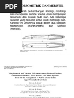 Modul Praktikum Morfometrik Dan Meristik | PDF
