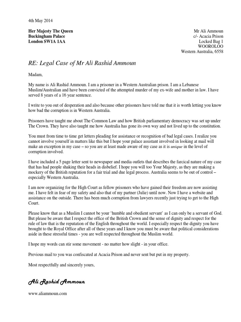 Queen Letter | PDF | Australia | Public Law