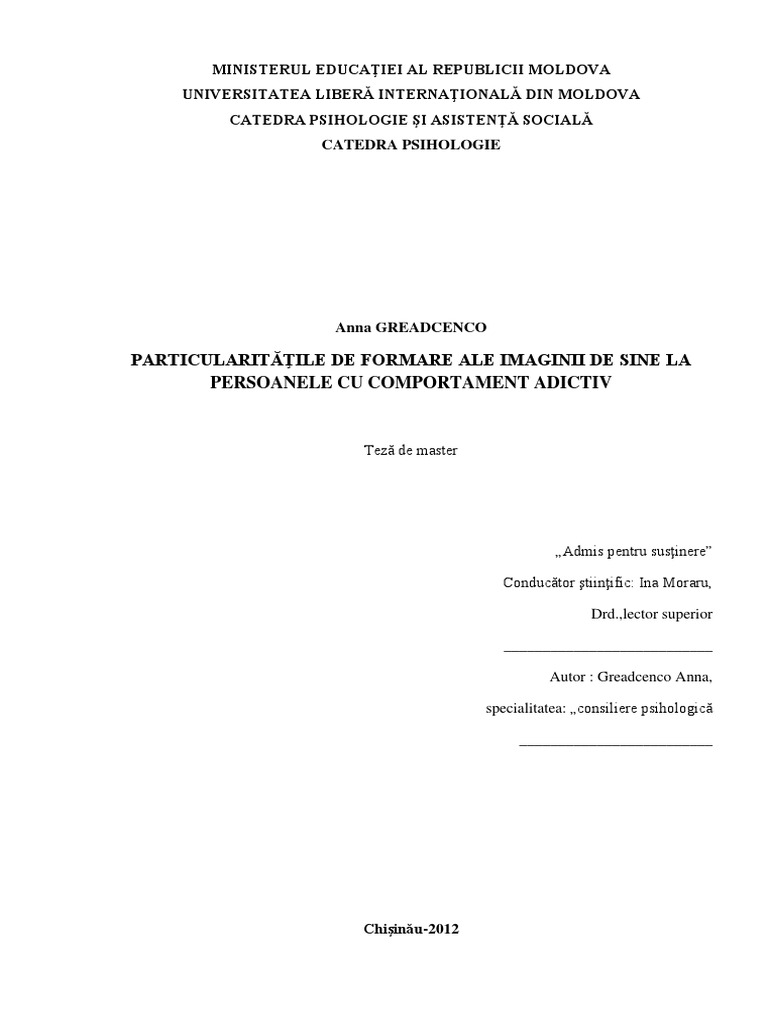 Teza de MASTER | PDF