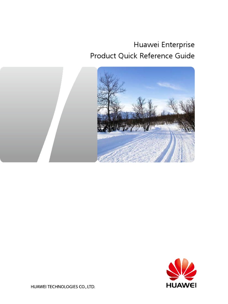 Huawei Enterprise Product Quick Reference Guide | PDF | I Pv6 ...