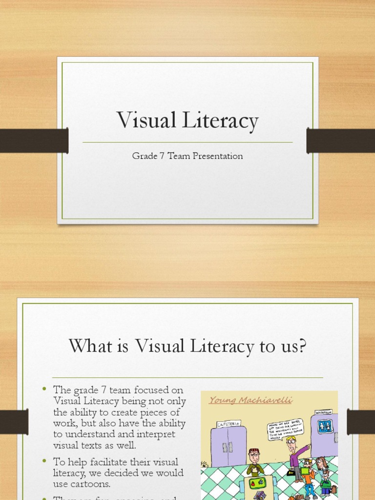 Enhancing Visual Literacy with Cartoons | PDF | Career & Growth | Art