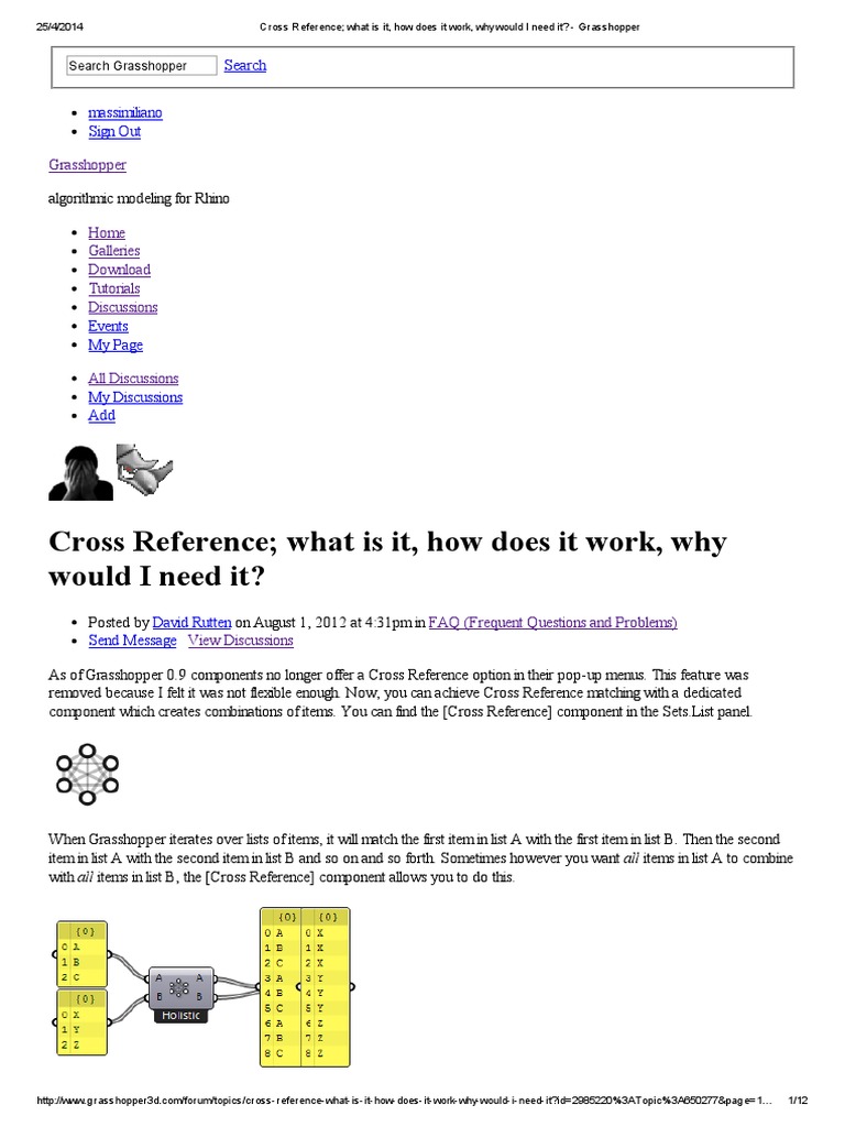 Cross Reference What Is It, How Does It Work, Why Would I Need It | PDF ...