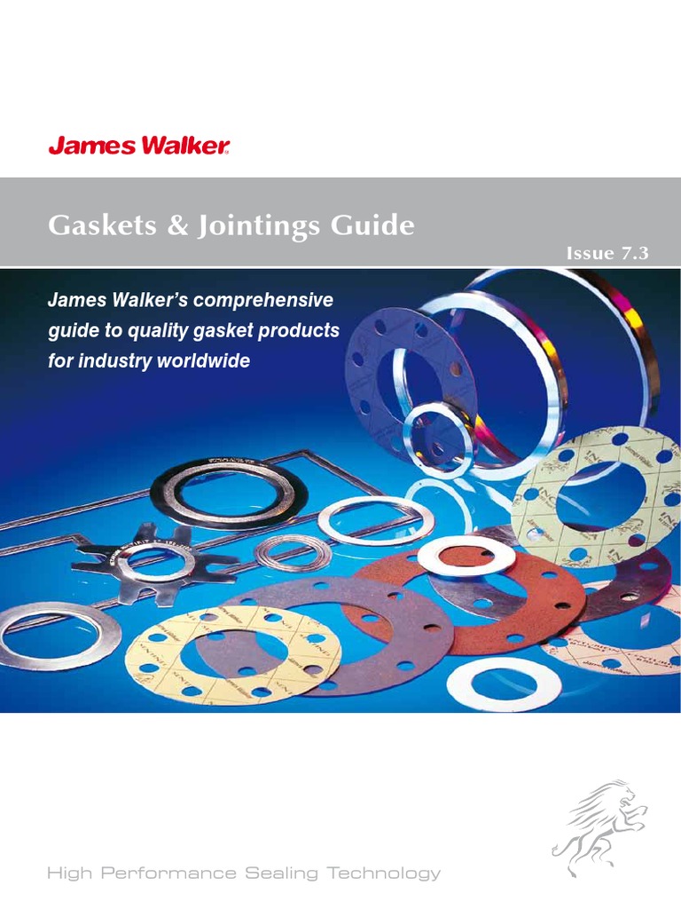 Gaskets Jointings Guide | PDF | Sheet Metal | Chemical Compounds