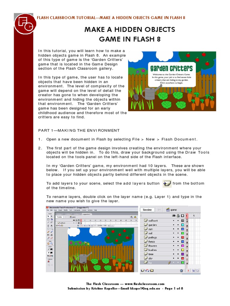 Hidden Object | PDF | Adobe Flash | Action Script