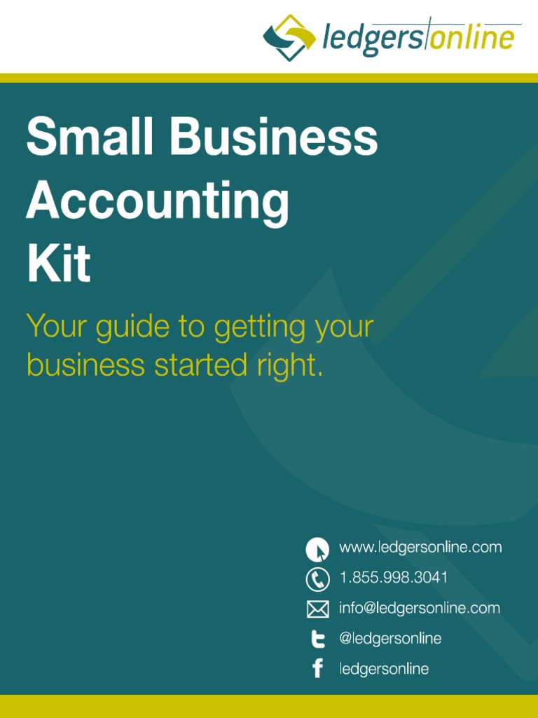 Small Business Accounting Kit For Start-Ups | PDF | Finance & Money ...