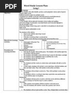 LETRS Phonics and Word Reading Survey | PDF | Phonics | Syllable