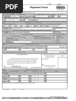 Bir Form 0605 | PDF | Withholding Tax | Taxpayer