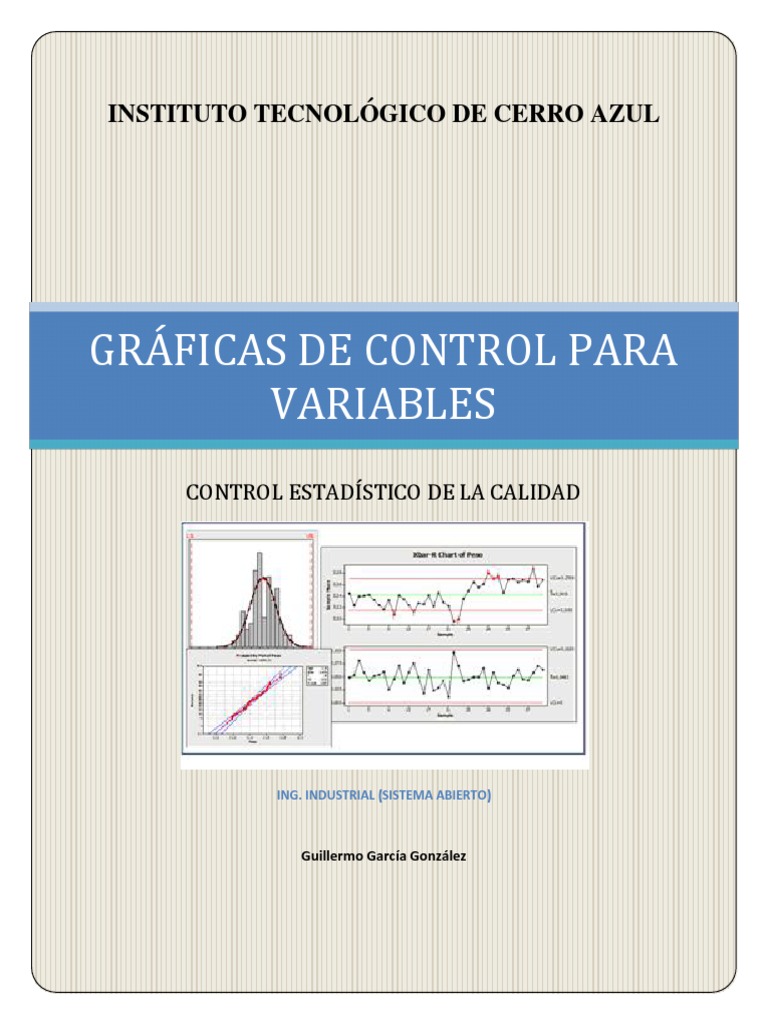 Unidad 2 Grafico de Control Para Variables | Estadísticas ...