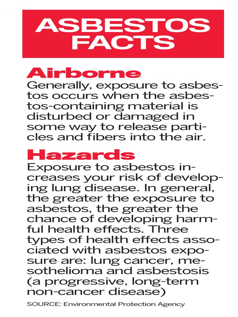 Asbestos Facts | PDF