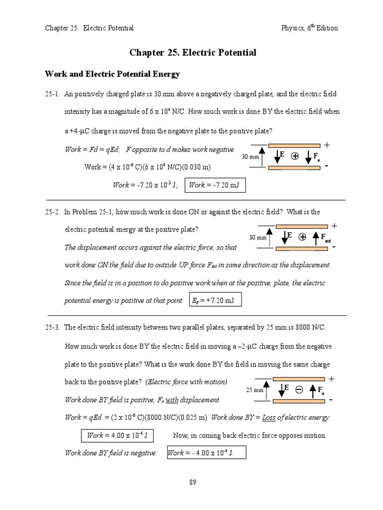 Solucionario Capitulo 25 Paul E Tippens | Download Free PDF | Electronvolt | Electric Field