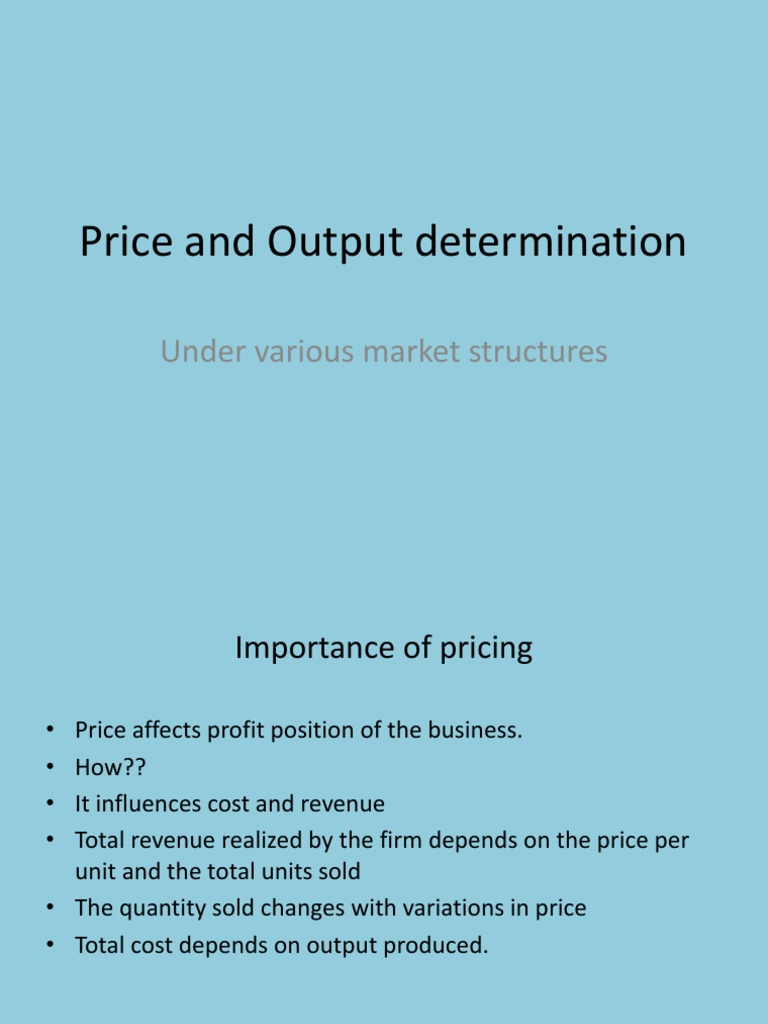 Price and Output in Monopoly Analysis | PDF | Monopoly | Economic ...