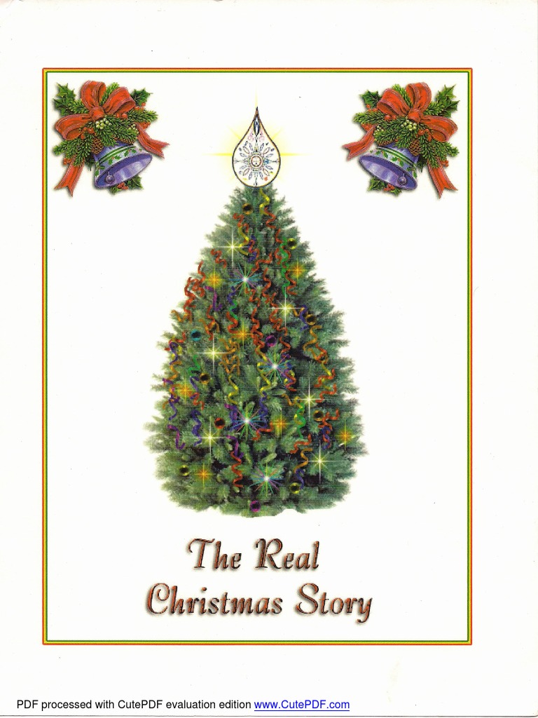 The Real Christmas Story | PDF | Christmas | Revelation
