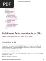 Basic Insulation Level (BIL) Guide | PDF | Insulator (Electricity ...