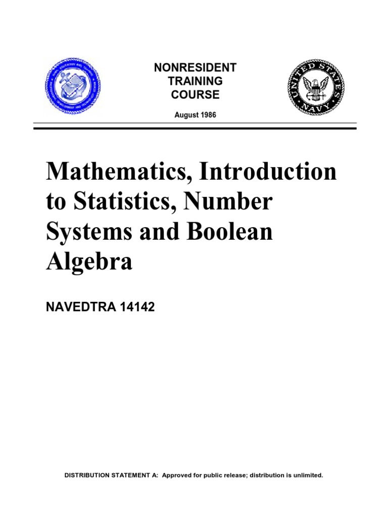 Statistics Number Systems Boolean | PDF | Logic | Teaching Mathematics