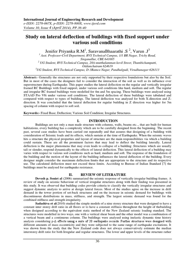 International Journal of Engineering Research and Development | PDF ...