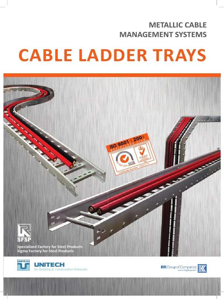 Cable Ladder Leaflet | PDF | Galvanization | Screw