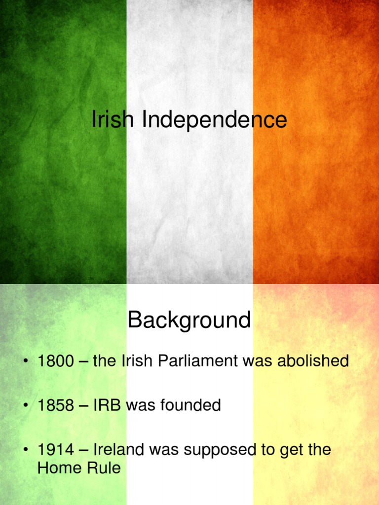 Irish Independence Timeline | PDF | Michael Collins (Irish Leader) | Republic Of Ireland