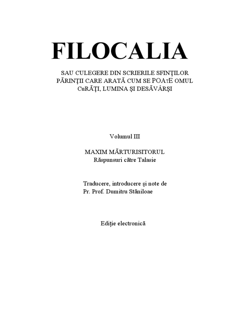 Filocalia 3 | PDF