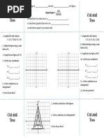Stained Glass Window - Graphing Linear Equations | PDF | Combinatorics ...