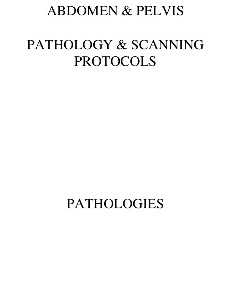 Abdomen & Pelvis Pathology - CT-scan | PDF | Cancer | Kidney