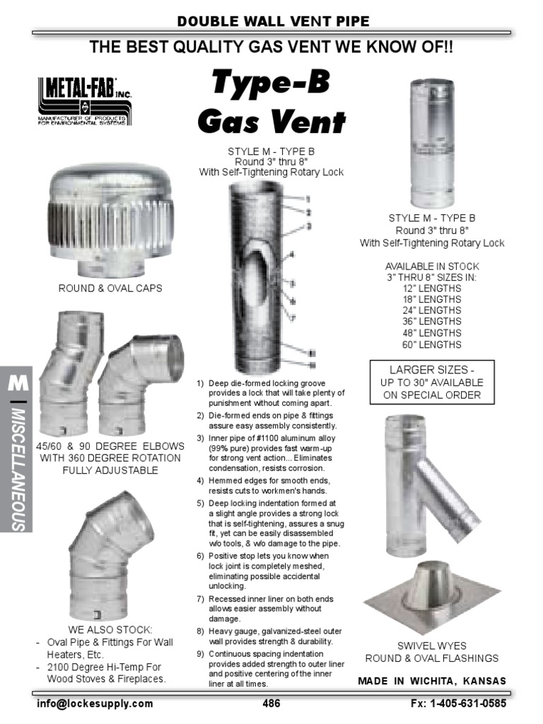 Catalog Misc | PDF | Chimney | Valve