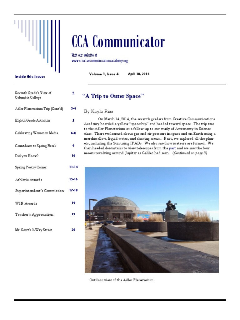 CCA Communicator Volume 4 | PDF